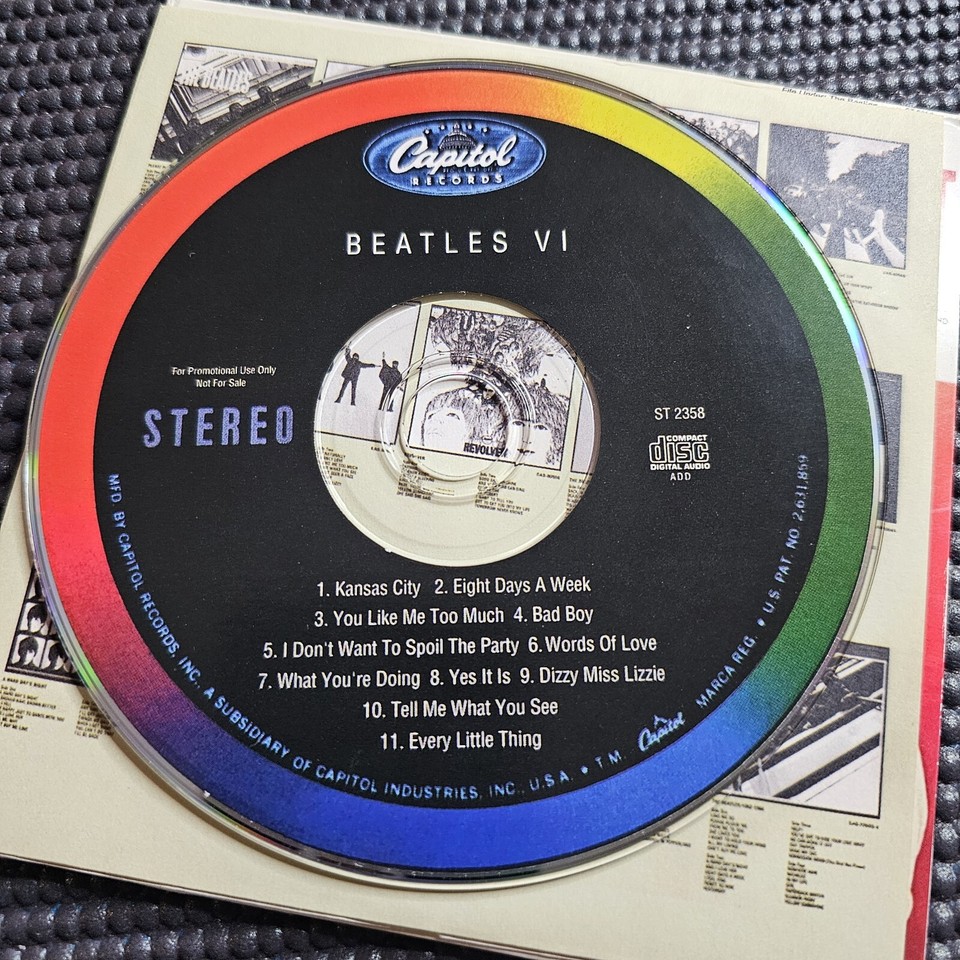 The Beatles "Beatles VI" (6) Mini LP 1-CD Limited Edition, Made In ...