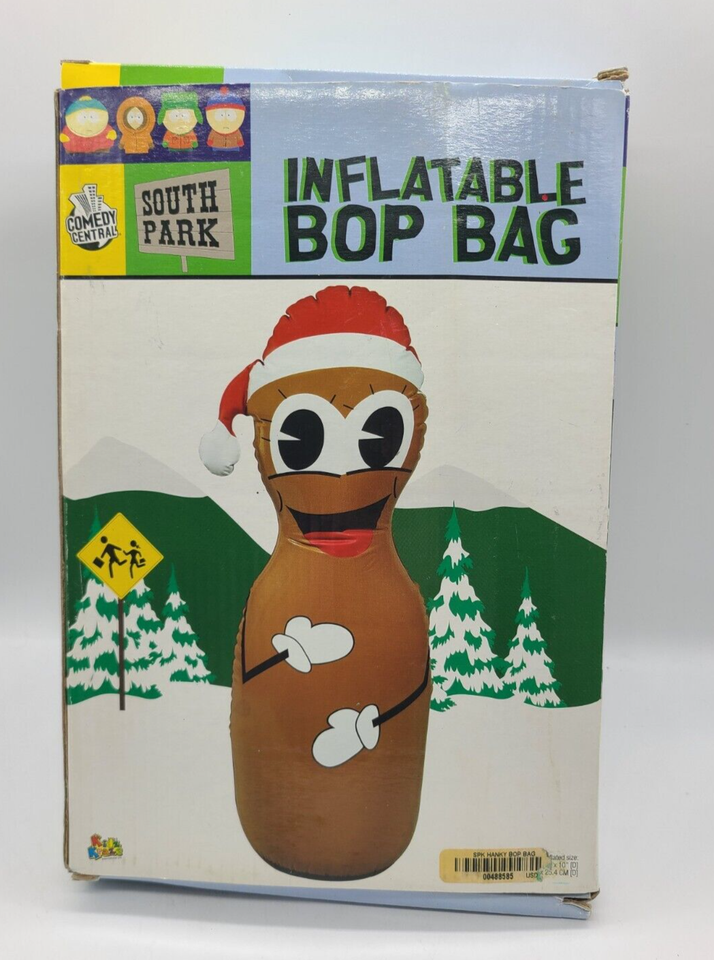 South Park Mr. Hankey Christmas Poo Inflatable Punching Bop Bag 2004 ...
