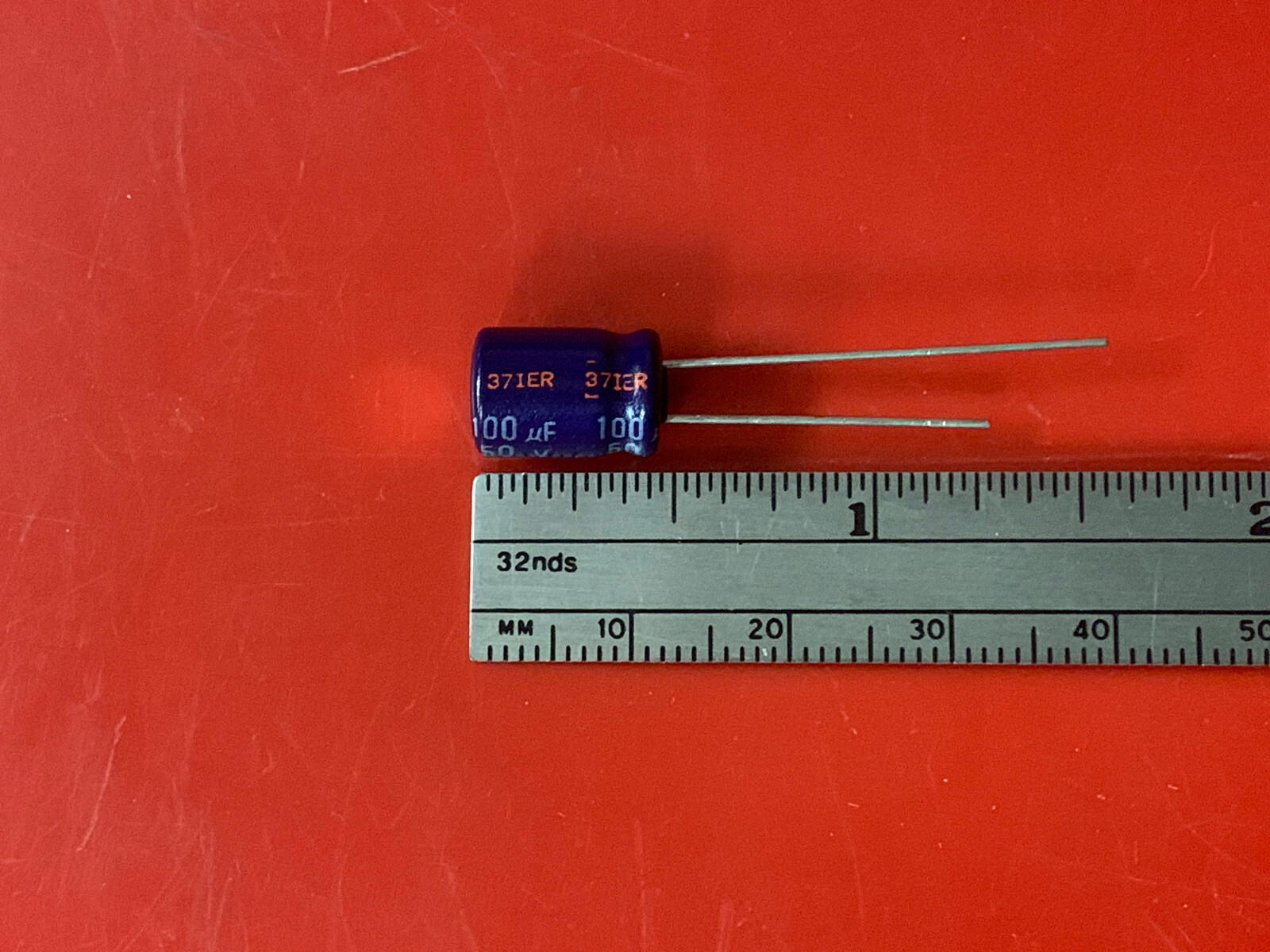 10x ECA-1HM101 PANASONIC CAPACITOR ALUM ELECTROLYTIC 100UF 50V 20% ...