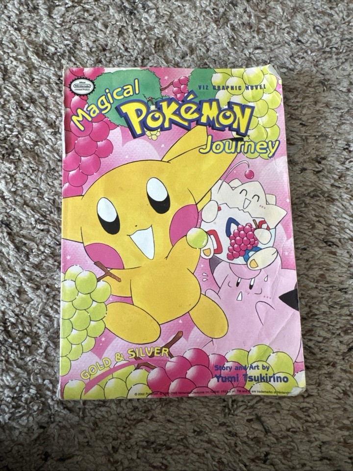 Magical Pokemon Journey Volume 6 - Gold And Silver - Viz Media | eBay