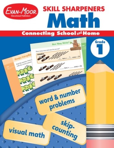 Skill Sharpeners: Math, Grade 1 Workbook (Skill Sharpeners: Math ...