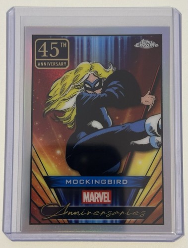 2025 Topps Chrome Marvel 45th Anniversary Insert Mockingbird MA-29 | eBay