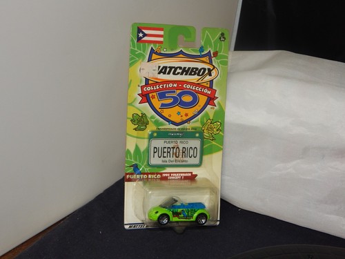 2002 Matchbox Across America 50th Birthday Puerto Rico 1995 Volkswagen ...