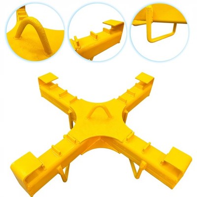 Industrial 2T Four-Point Forklift Lifting Beam Cross-Type Ton Bag ...