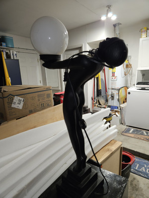 Mid Century Female Lamp | eBay