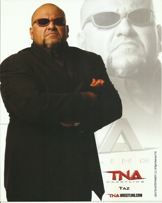 Taz / Tazz TNA Impact Wrestling Original 8x10 Promo Photo | eBay