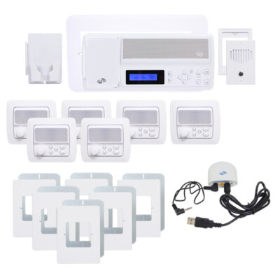 RETRO Intercom System With Bluetooth Replaces Nutone 6-Room | eBay