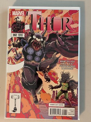 THOR #2 NM Stokoe Thor 365 homage KEY 1st Jane Foster as Thor 2015 | eBay