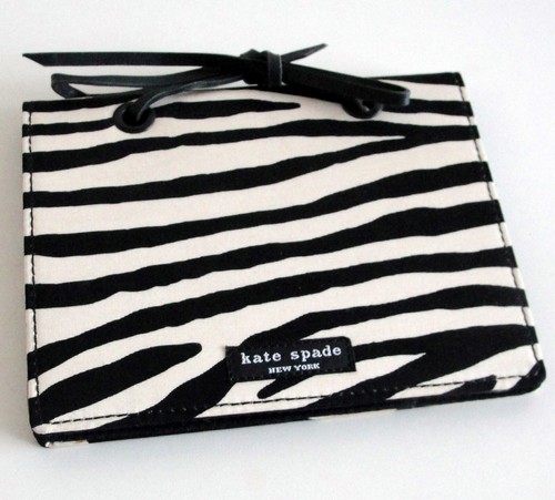 Vintage Kate Spade New York Photo Book Black Zebra Print 5" x 7 ...