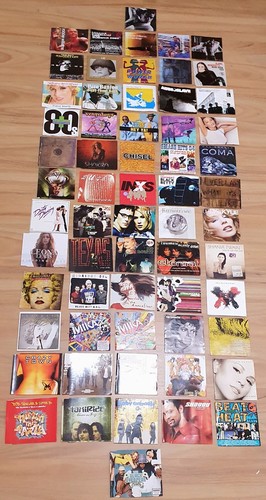 Vintage Music Memorabilia bundle 62 Original CD covers or Inlays 80s ...