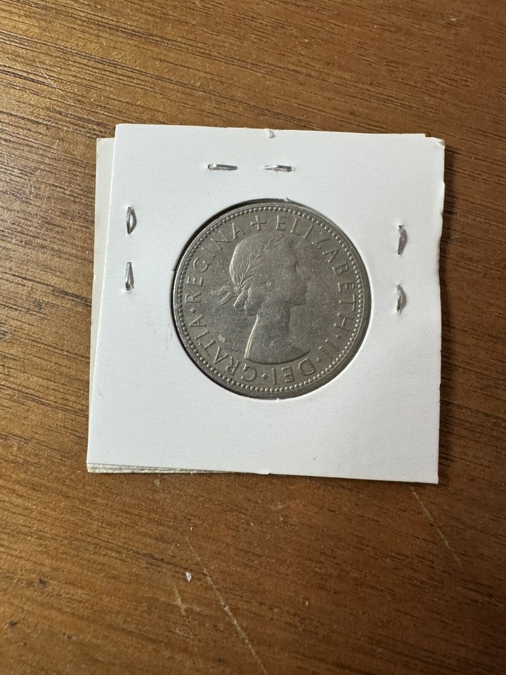 🌈1962 TWO SHILLING COIN UNITED KINGDOM 🌈FLORIN QUEEN ELIZABETH II #F5🌈 ...