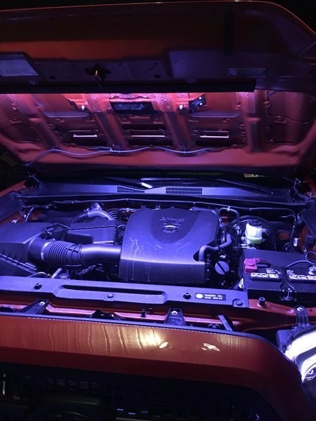 Toyota Tacoma / 4-Runner ......... LED hood light kit .. FITS ALL YEARS ...