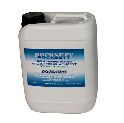 High-Temperature Rocksett, Adhesive Ceramic Cement - 1 Gallon - #15016 ...
