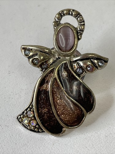 ANGEL WITH STONES TACK PIN | eBay