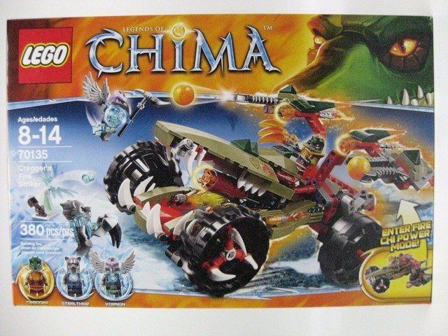 LEGO LEGENDS OF CHIMA: Cragger's Fire Striker (70135) for sale online ...