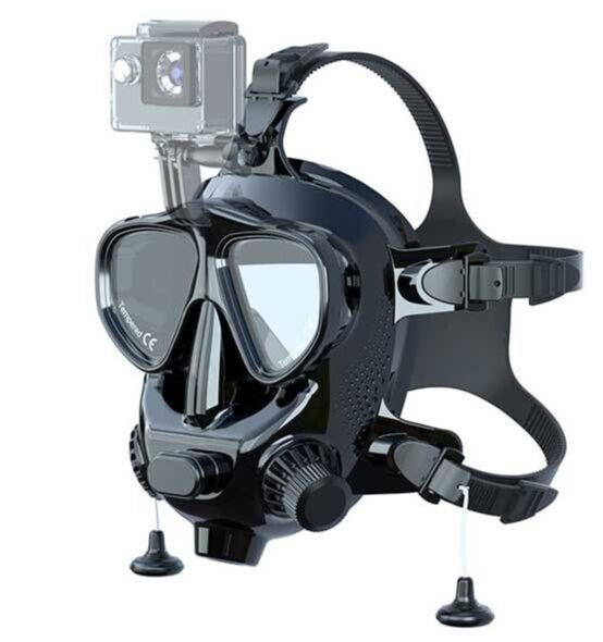 Full Face Scuba Dive Mask Fits Tusa 2nd Stage Regulators RS, SS ...