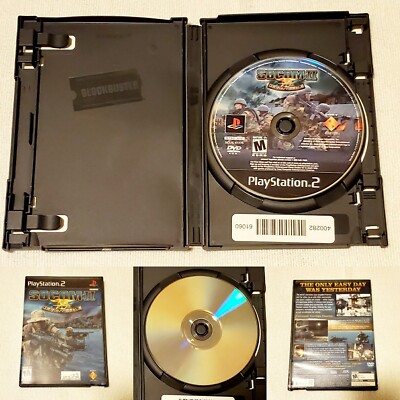 PRE-OWNED - SOCOM II US Navy Seals - PS2 w/ BLOCKBUSTER VIDEO CASE | eBay