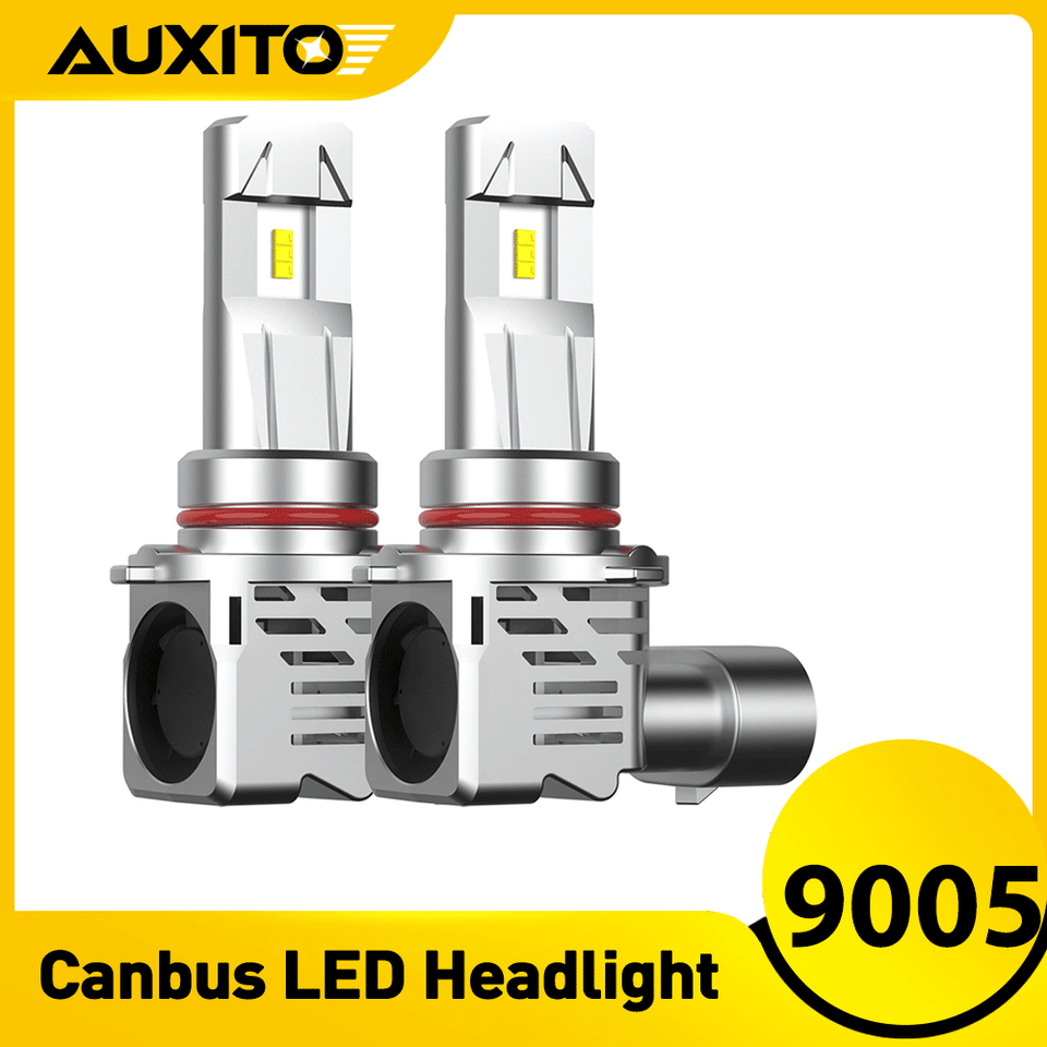 M3 Clear White 6500K Headlight LED 9005 HB3 High Beam Bulb Autopart Car ...