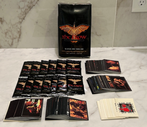 THE CROW OFFICIAL MOVIE TRADING CARDS BOX 1996 13 SEALED PACKS | eBay