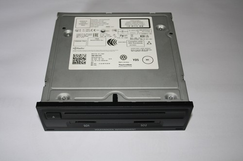 VW Golf VII Tiguan Navigationssystem Infotainment 3Q0035880 SD CD Navi ...