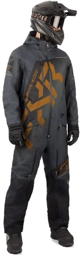 FXR CX FAST Insulated Mens Snow Monosuit Asphalt/Copper | eBay