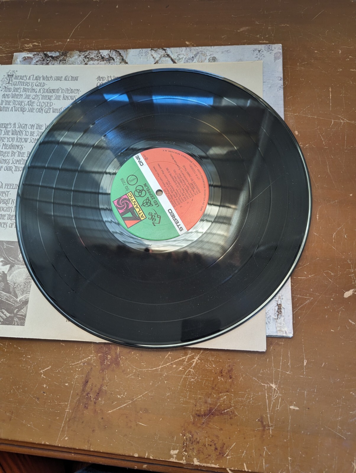 Porky Pecko Duck Led Zeppelin 4 Zoso Atlantic SD7208 FF/CC GF VG | eBay