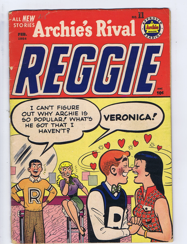 Archie's Rival Reggie #11 Archie Pub 1954 | eBay