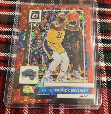 2022-23 Optic Patrick Beverley Red Fast Break Prizm /75 Lakers | eBay
