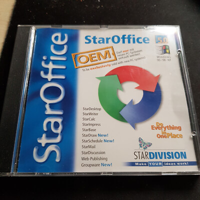 StarOffice 5.0 Windows 98-98 NT | eBay.de