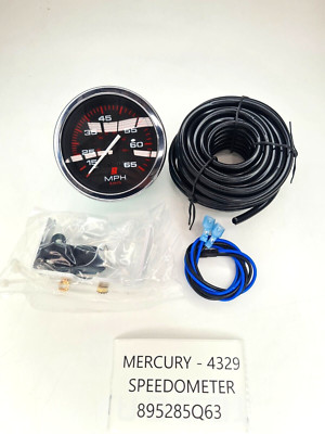 GENUINE 895285Q63 Mercury Quicksilver SPEEDOMETER SPEEDO 65 MPH GAUGE ...