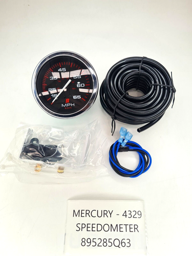 GENUINE 895285Q63 Mercury Quicksilver SPEEDOMETER SPEEDO 65 MPH GAUGE ...