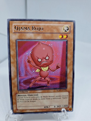 YUGIOH, SPANISH, OJAMA RED RGBT-EN096 1 ST EDITION RARE LIGHT PLAYED | eBay