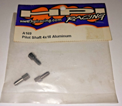 HPI RC A169 Pilot Shaft 4X15 Aluminum | eBay