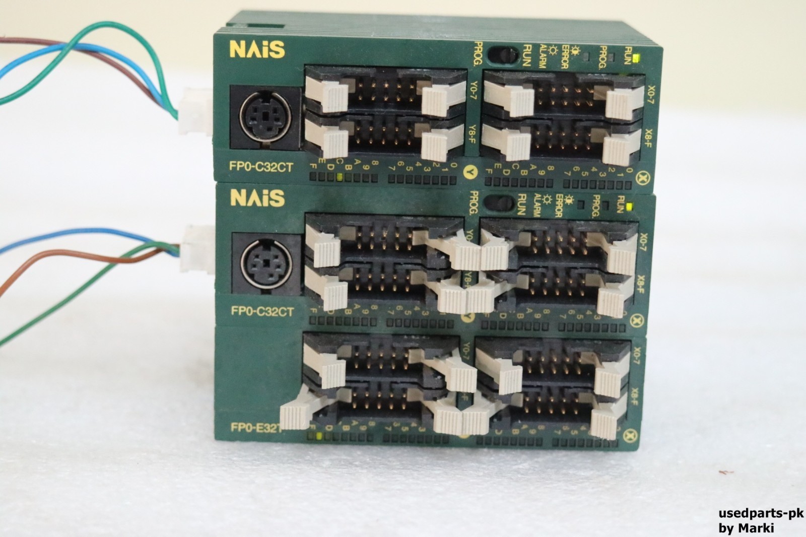 NAiS Matsushita PLC FP0-C32CT(2) CONTROL UNIT + FP0-E32T EXPANSION UNIT | eBay