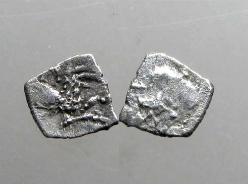 LARANDA LYCAONIA SILVER OBOL_____Forepart of Wolf______BASE OF ISAURIAN ...