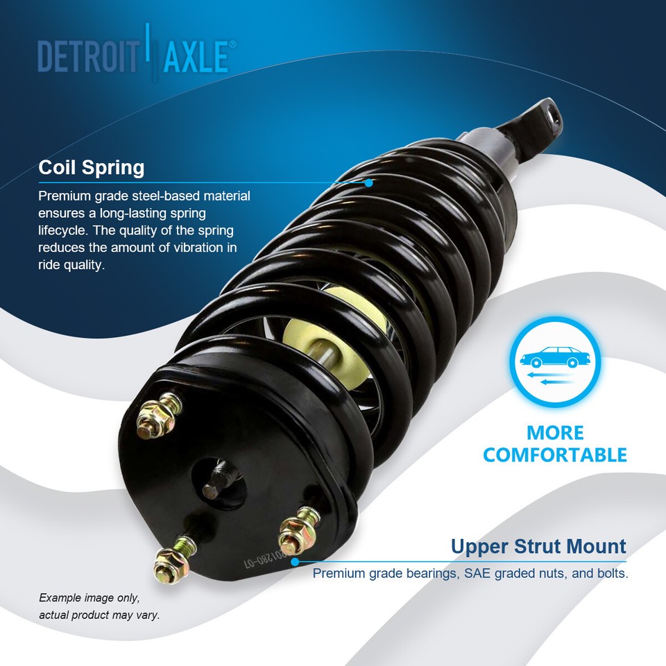 4WD Front Struts w/ Coil Spring Assembly for 2006 - 2008 Dodge Ram 1500 ...