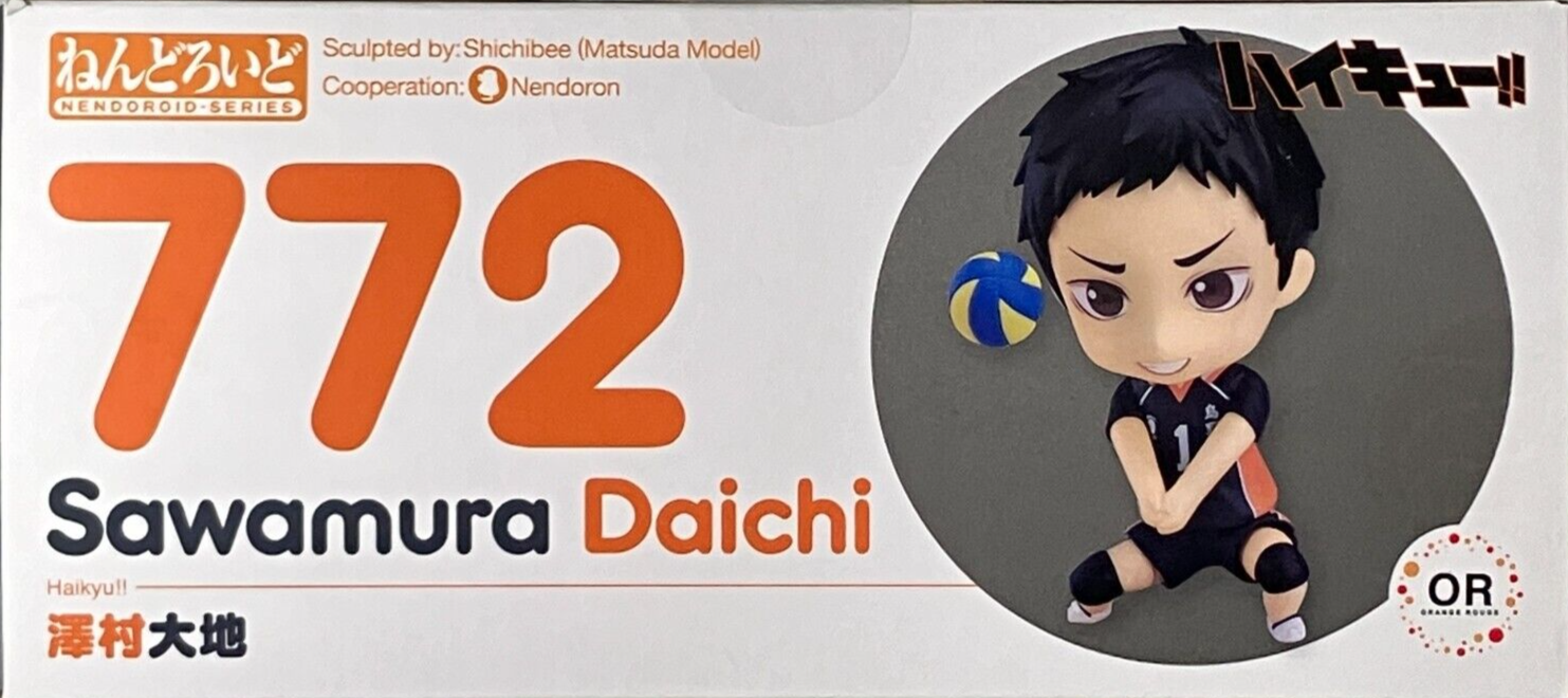 Daichi Sawamura Nendoroid 772 Haikyuu Action Figure Good Smile 2018 ...