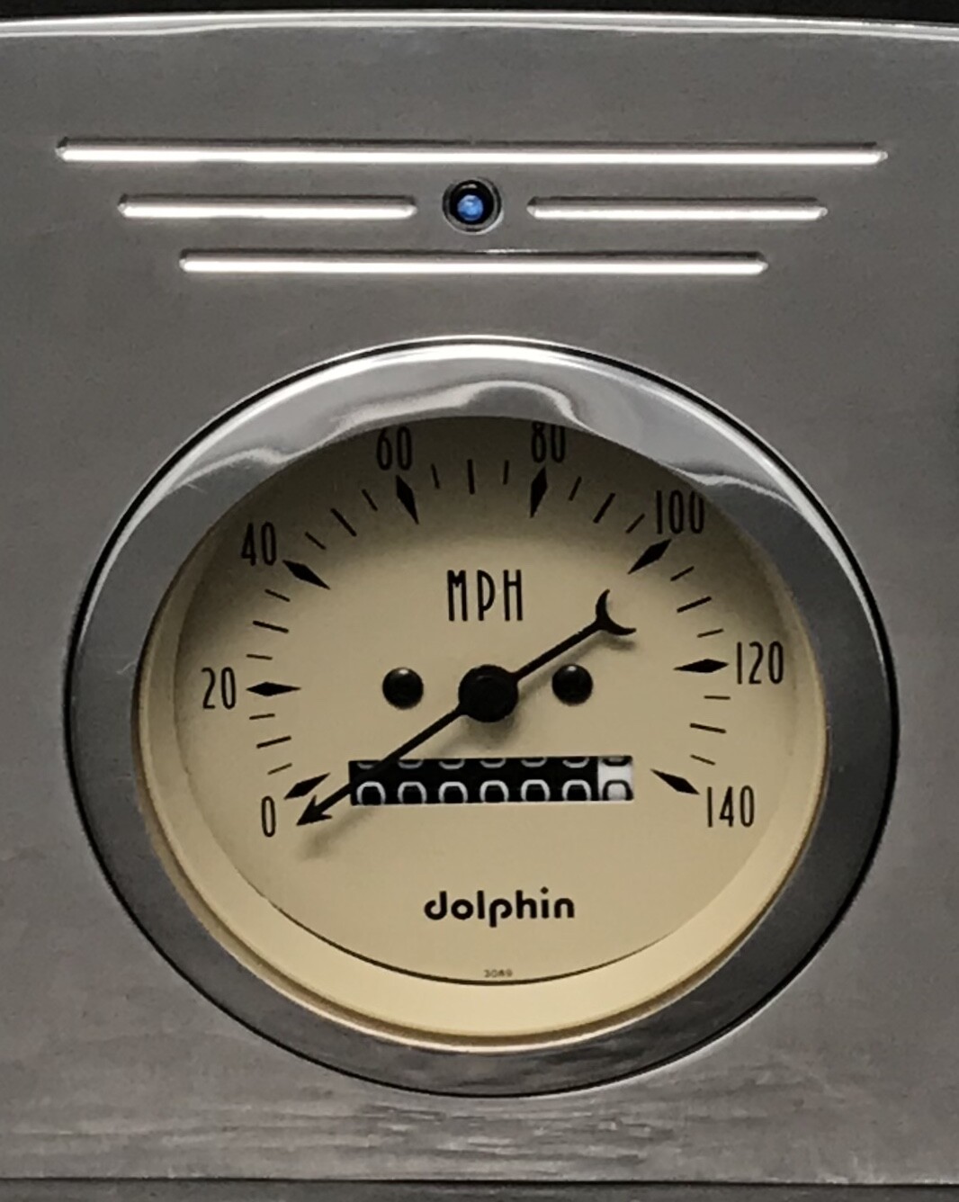 1935-1936 Ford Truck 5 Gauge Dash Panel Insert Polished Mechanical Set ...