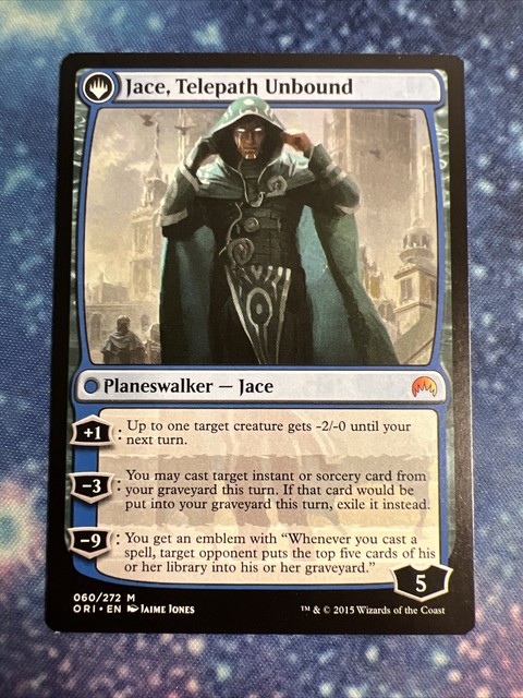 MTG Jace, Vryn's Prodigy // Jace, Telepath Unbound Origins 060/272 ...