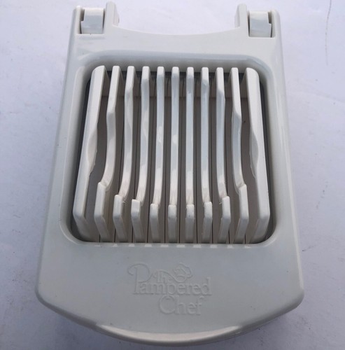 VTG The Pampered Chef Egg Slicer Plus #1182 Plastic Kitchen Gadget Tool ...