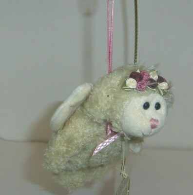 Lilith Angel Ewe 5.5in Boyds Bears plush Lamb Angel Christmas ornament ...