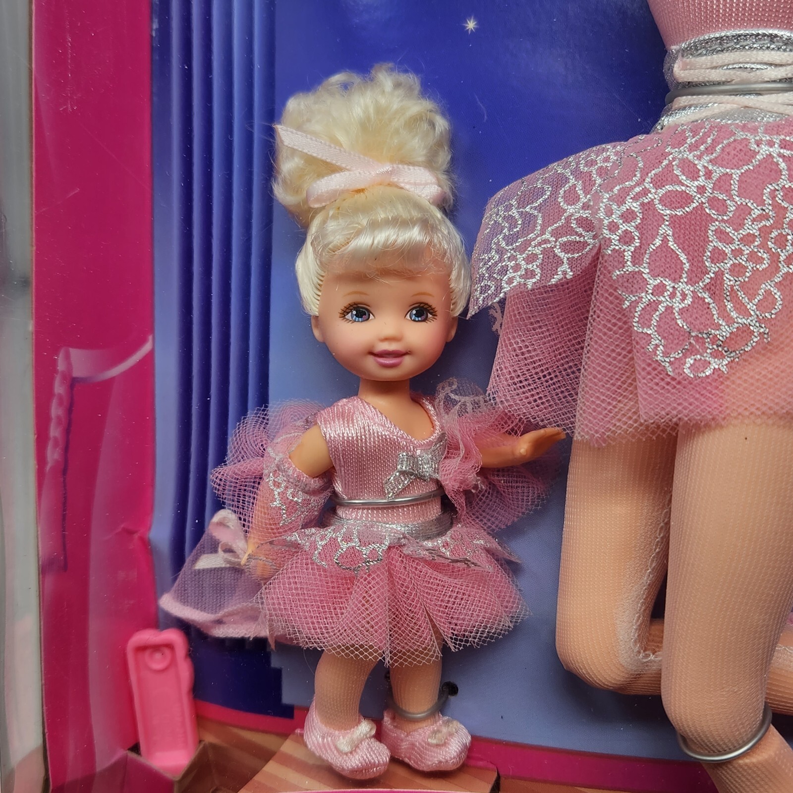 VINTAGE 1997 BALLET RECITAL BARBIE & KELLY DOLL MATTEL IN ORIGINAL BOX ...