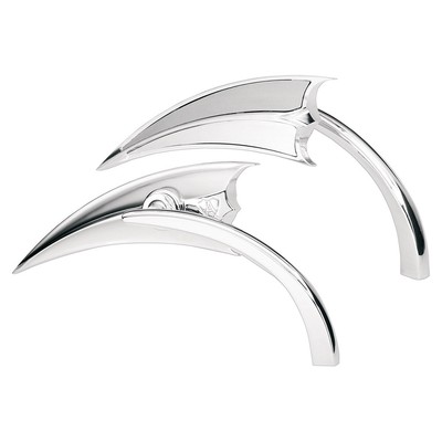 Arlen Ness Micro Die-Cast Scoop Triangle Mirror - Left - Chrome - 13 ...