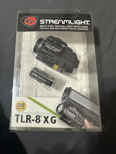Streamlight TLR-8 XG Sub Low-Profile Tactical Pistol Light & Green ...