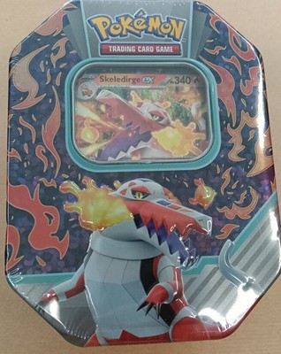 Pokémon box metallo Skeledirge Ex | eBay