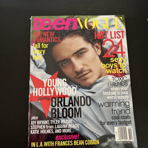 October 2005 Teen Vogue Magazine Orlando Bloom | eBay
