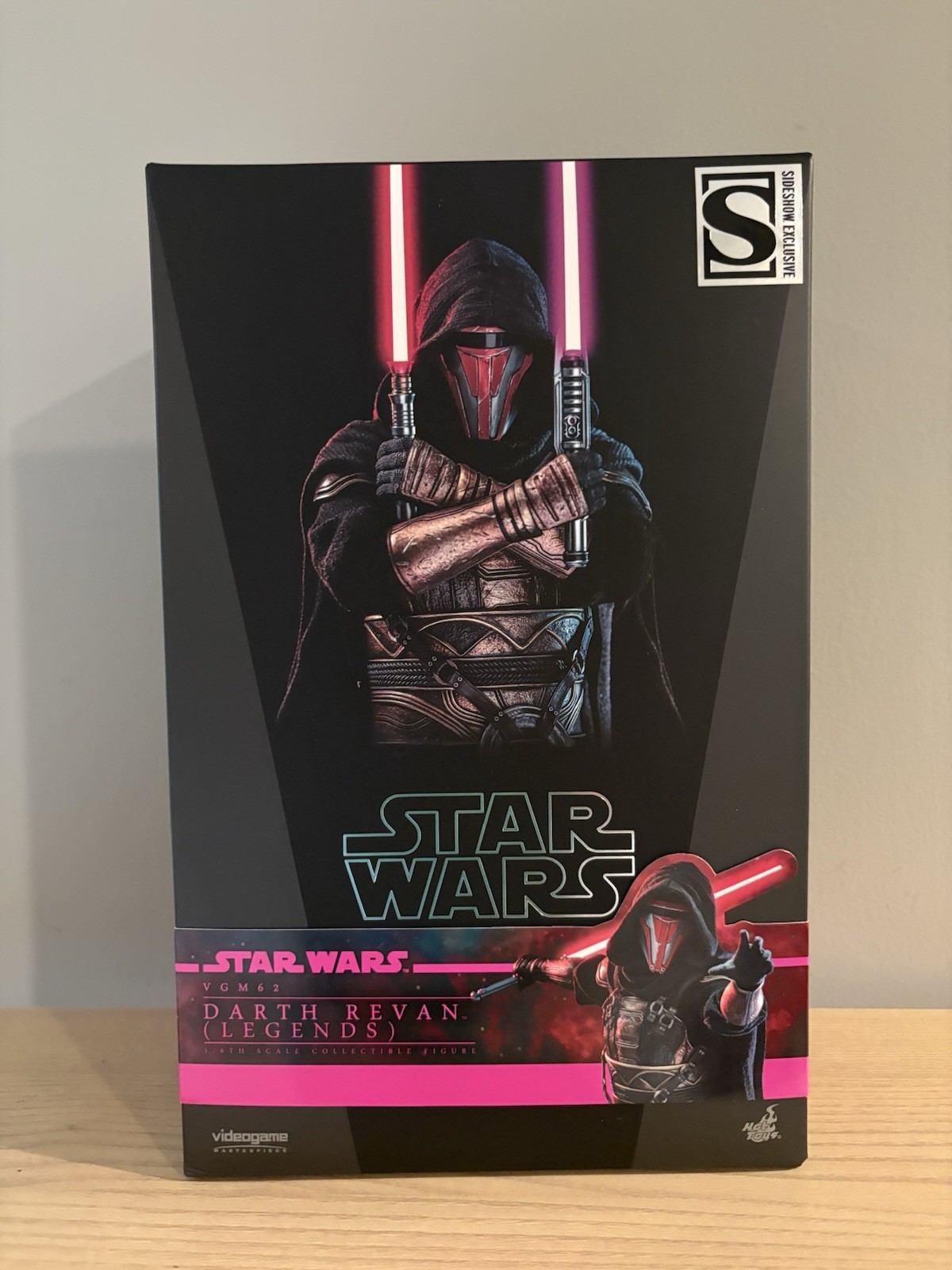 Star Wars Hot Toys VGM62 Darth Revan Special Edition with Coin 1/6 ...