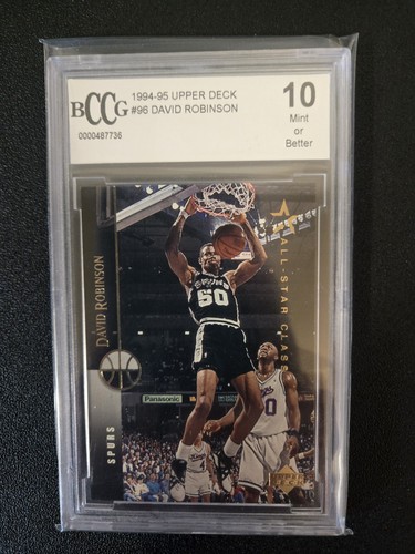 1994-95 UPPER DECK BASKETBALL - DAVID ROBINSON SPURS #96 | eBay