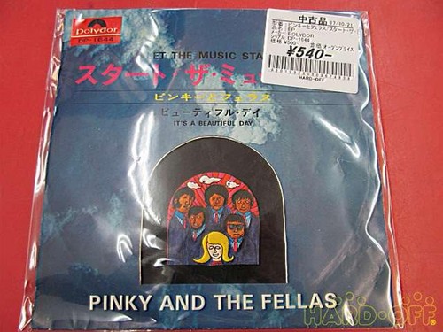 Polydor Records Pinky & Fellas Start The Music Vinyl Record Used Worn ...