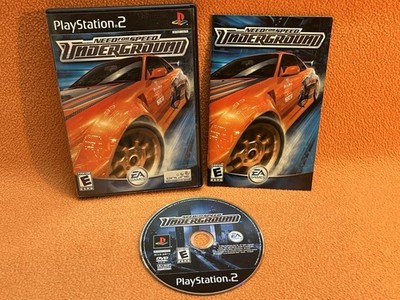 Need For Speed Underground 1 Sony PlayStation 2 PS2 Black Label Tested ...